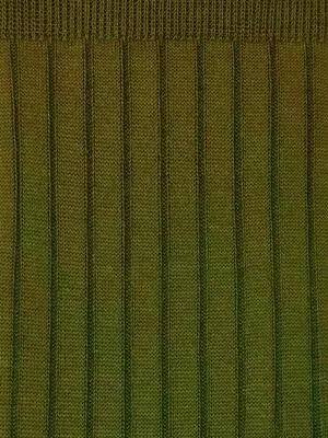 Paul Smith Ribbed-knit Socks - Green