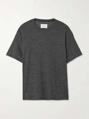 SSSTEIN Ribbed Wool T-shirt