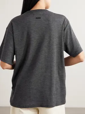 SSSTEIN Ribbed Wool T-shirt