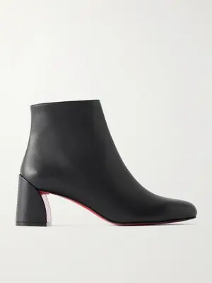 CHRISTIAN LOUBOUTIN Jane 55 Leather Ankle Boots