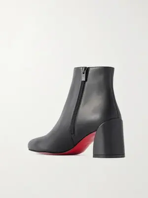 CHRISTIAN LOUBOUTIN Jane 55 Leather Ankle Boots