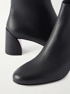 CHRISTIAN LOUBOUTIN Jane 55 Leather Ankle Boots