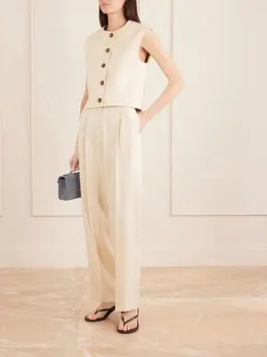 BLAZÉ MILANO Danae Woven Vest