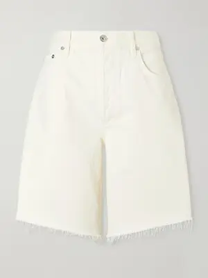 Citizens Of Humanity Ayla Denim Shorts - Neutrals