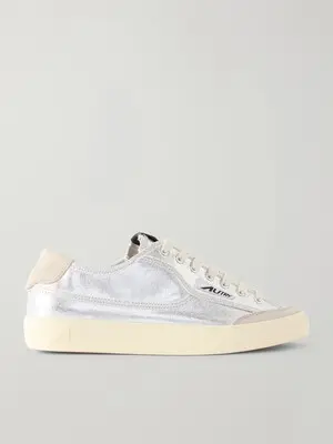 AUTRY Windscape Low Metallic Sneakers - Silver