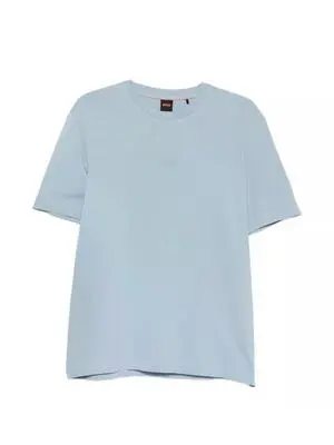 BOSS Logo-emed T-shirt - Blue