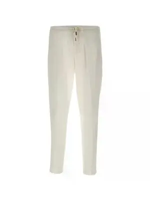 PERFECTION Drawstring Tapered Trousers