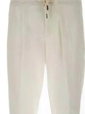 PERFECTION Drawstring Tapered Trousers