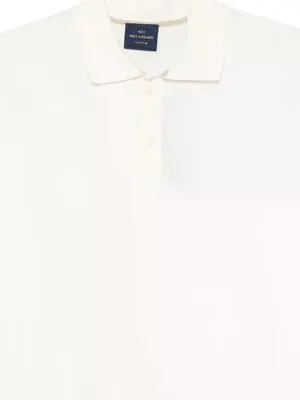 Paul & Shark Fine-knit Polo Shirt - White