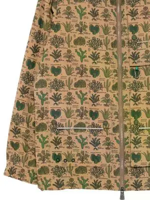 Moncler Logo-patched Graphic-print Jacket