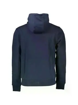 Roberto Cavalli Logo-print Hoodie - Blue