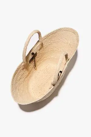 NILI LOTAN Medium Faye Raffia Bag