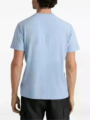 Vilebrequin Turtle-embroidered T-shirt - Blue