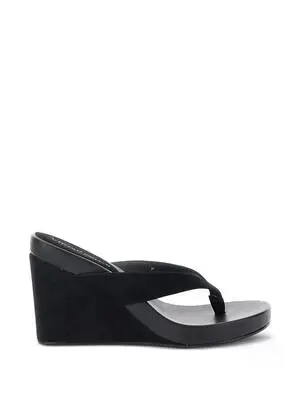 Jeffrey Campbell Liezel Suede Wedge Sandals