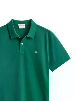 Gant Buttoned Polo Shirt - Green