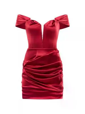 Araftu Paneled Cocktail Dresses