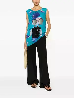 The Artistylist Graphic-print Sleeveless Top