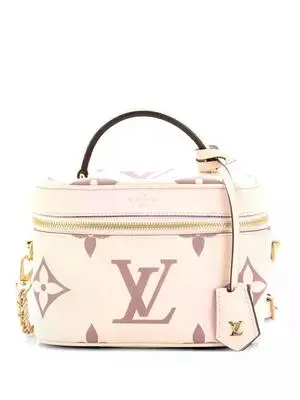 LOUIS VUITTON Vanity Handbag Bicolor Monogram Empreinte Giant Pm - Neutrals