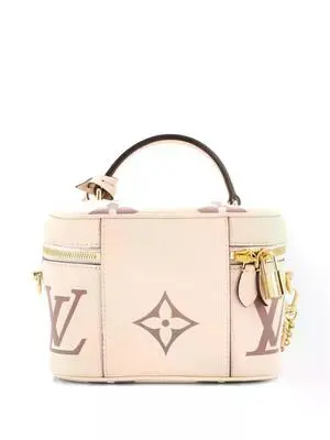 LOUIS VUITTON Vanity Handbag Bicolor Monogram Empreinte Giant Pm - Neutrals