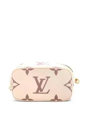 LOUIS VUITTON Vanity Handbag Bicolor Monogram Empreinte Giant Pm - Neutrals