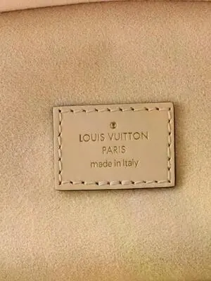 LOUIS VUITTON Vanity Handbag Bicolor Monogram Empreinte Giant Pm - Neutrals