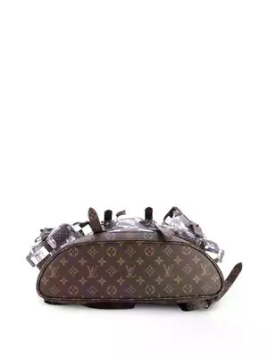 LOUIS VUITTON Christopher Limited Edition Monogram Chess Gm Backpack - Brown