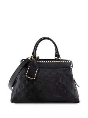 LOUIS VUITTON Vosges Mm Satchel Whipstitch Monogram Empreinte Leather