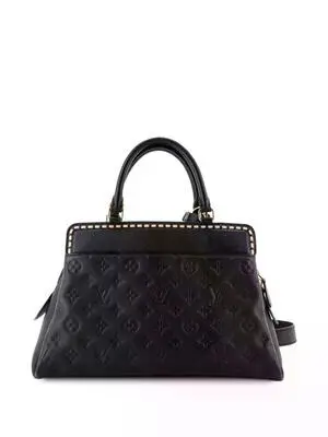 LOUIS VUITTON Vosges Mm Satchel Whipstitch Monogram Empreinte Leather