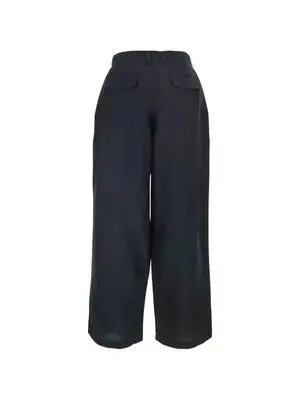 COOR Pleated Wide-leg Trousers
