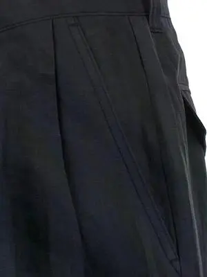 COOR Pleated Wide-leg Trousers