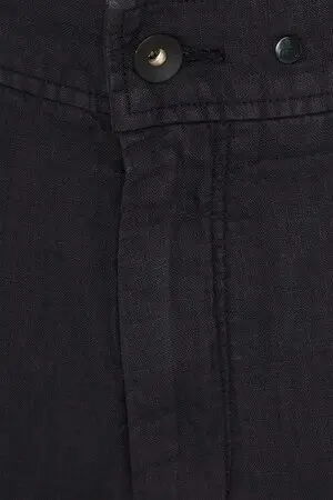 Rag & Bone Haydon Linen Shorts - Black