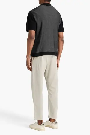 Rag & Bone Harvey Cottonblend Jacquard Shirt - Black