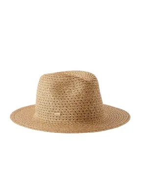 Eugenia Kim Lillian Embellished Raffia-Effect Hat Brown
