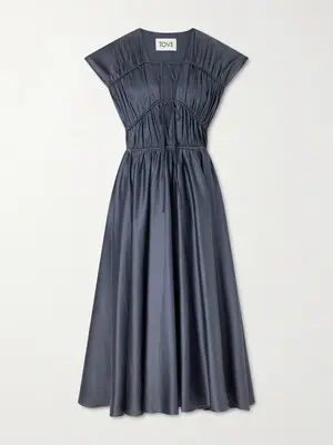 Tove Organic Cotton Ceres Maxi Dress - Gray
