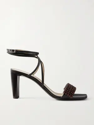 LEMAIRE Beaded Leather Sandals