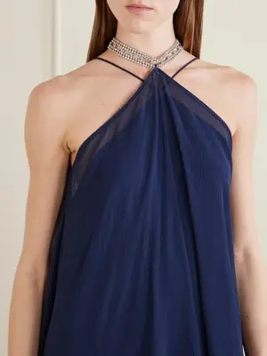 TALLER MARMO Sza Sza Silk-chiffon Gown