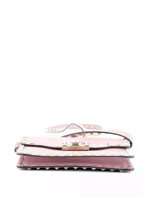 Valentino Garavani Rockstud Flip Lock Flap Bag - Pink