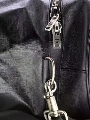 Givenchy Jaw Coated Canvas And Leather Large Backpack