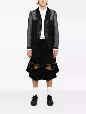 Comme Des Garçons Zip-detail Shorts
