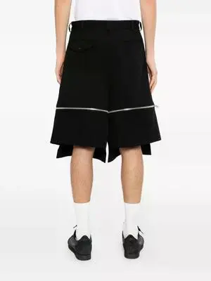 Comme Des Garçons Zip-detail Shorts