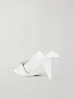 Loewe Origami Leather Pumps - White