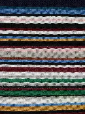 Paul Smith Striped Crew Socks - Blue