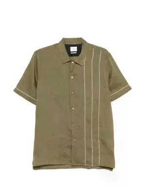 Paul Smith Embroidered Short-sleeve Shirt