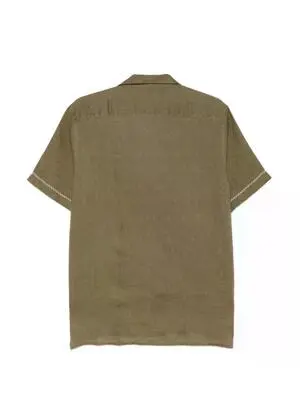 Paul Smith Embroidered Short-sleeve Shirt