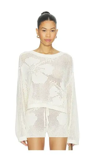 L*Space Island Time Sweater - Cream