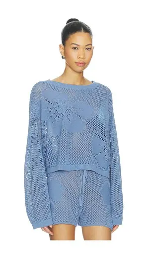 L*Space Island Time Sweater - Chambray