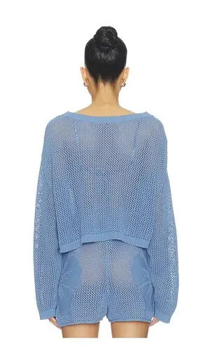 L*Space Island Time Sweater - Chambray