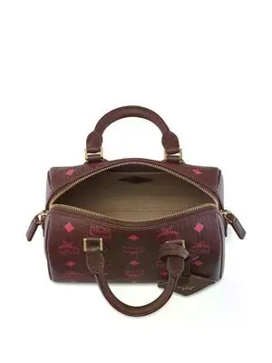 Mcm Maxi Visetos Ella Boston Bag