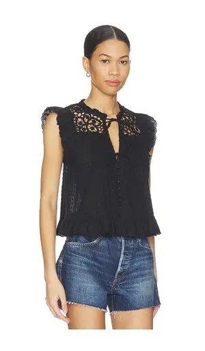 Heartloom Rayna Top - Black
