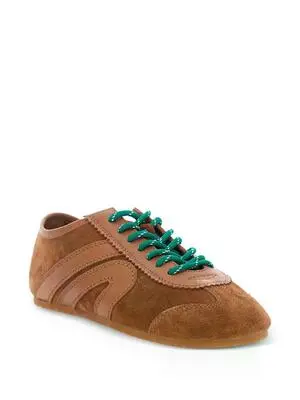Jeffrey Campbell Aleta Suede-panel Sneakers